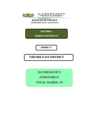 Grade 9 PAT 1 2024 Marking Guideline - ntial Practical Assessment Task ...