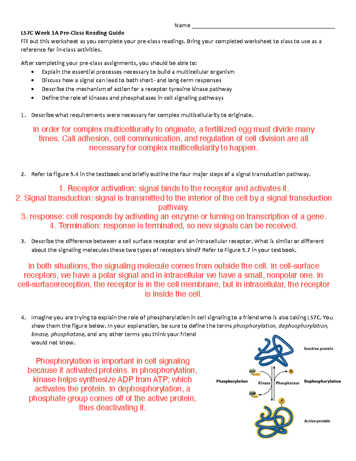 LS7C Week 1A Pre-Class Reading Guide - Name _____________________________________________ LS7C ...