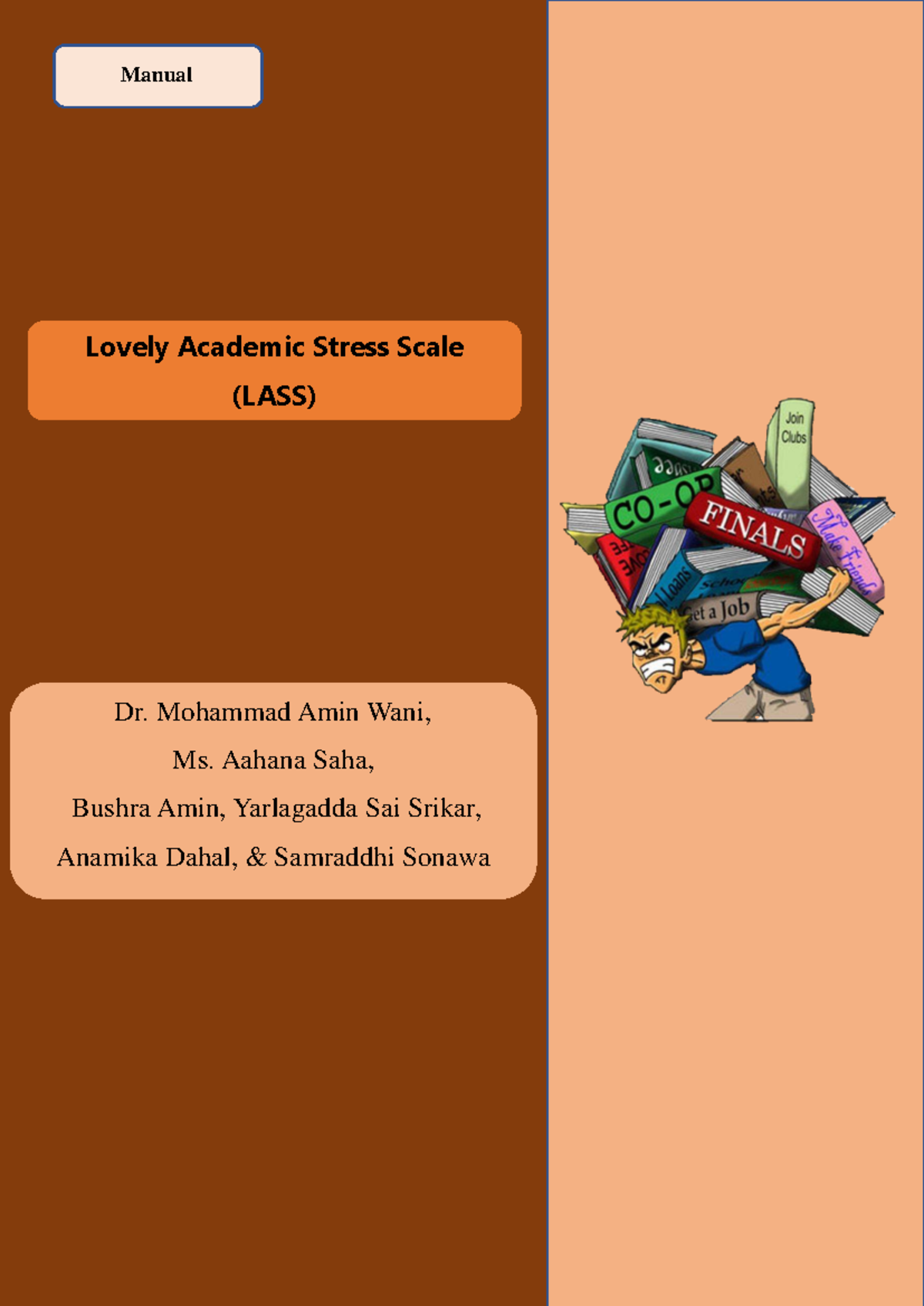 Lovely Academic Stress Scale (LASS) Manual and Insights - Studocu