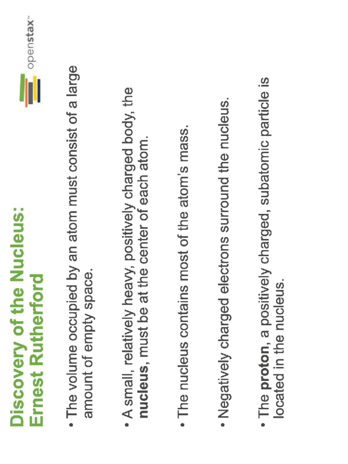 General Chemistry I Lecture Notes: Discovery of the Nucleus - CHM 2003 ...