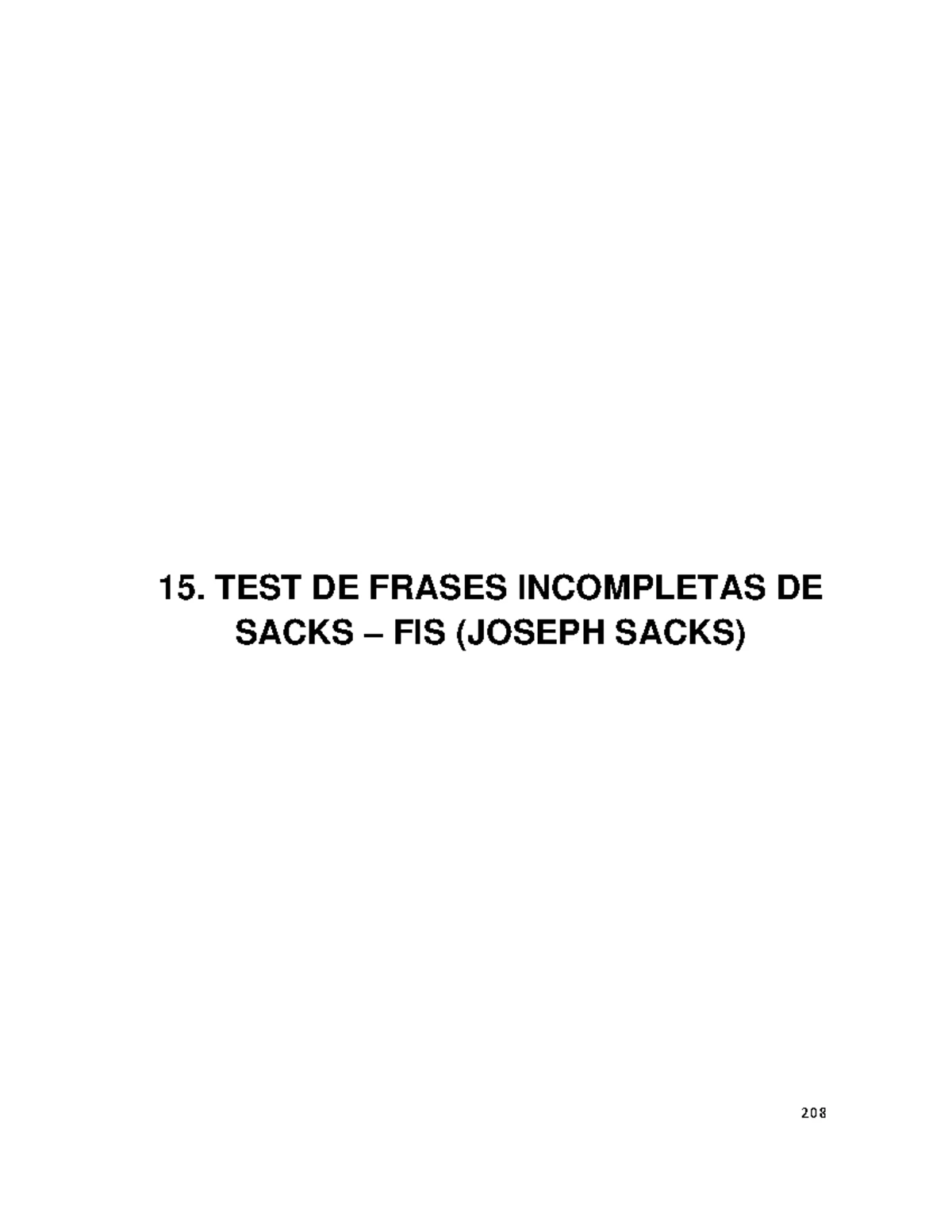 Cuestionario WHOQOL-BREF: Evaluación de Calidad de Vida y Salud - Studocu