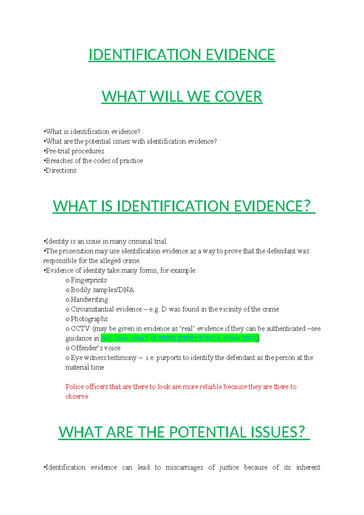 (11) Exclusion of Improperly Obtained Evidence: Key Principles & Cases ...