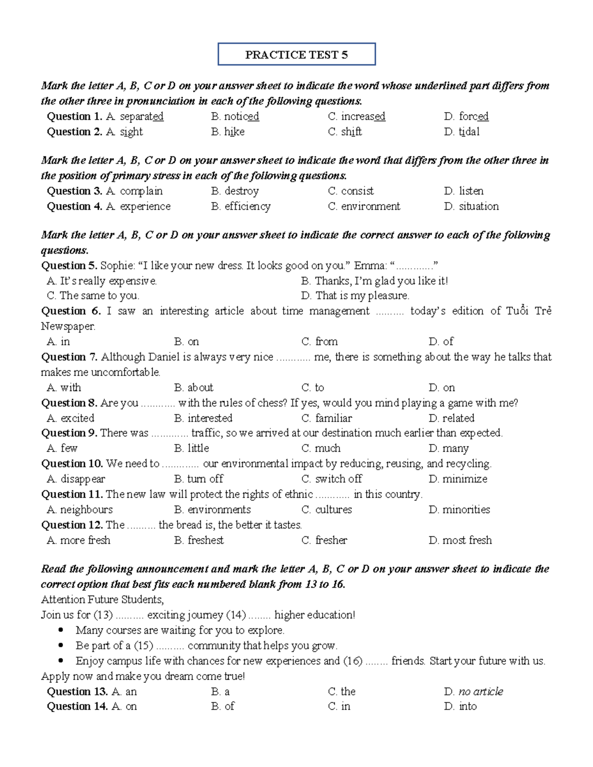 Test - Please give your document a descriptive and clear title ...