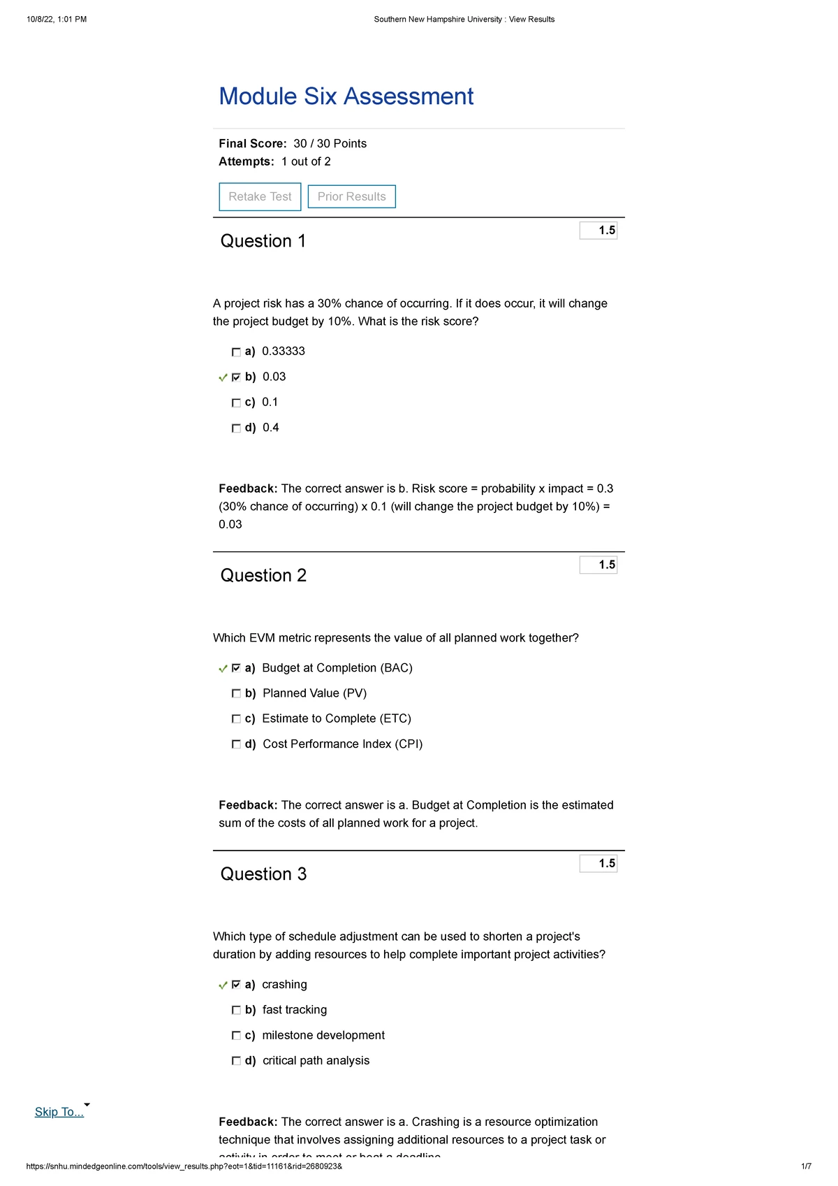 PM 5-1 Assignment: Risk Identification & Management in Menu Development ...