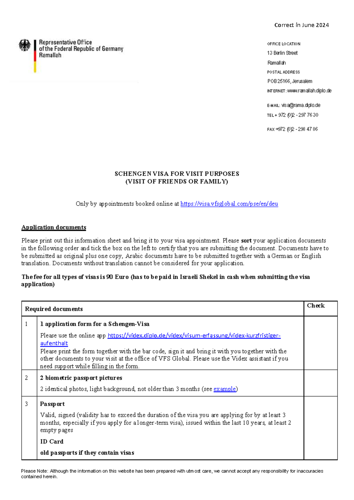 Schengen Visa Application Guide for Family Visits 2024 - Studocu