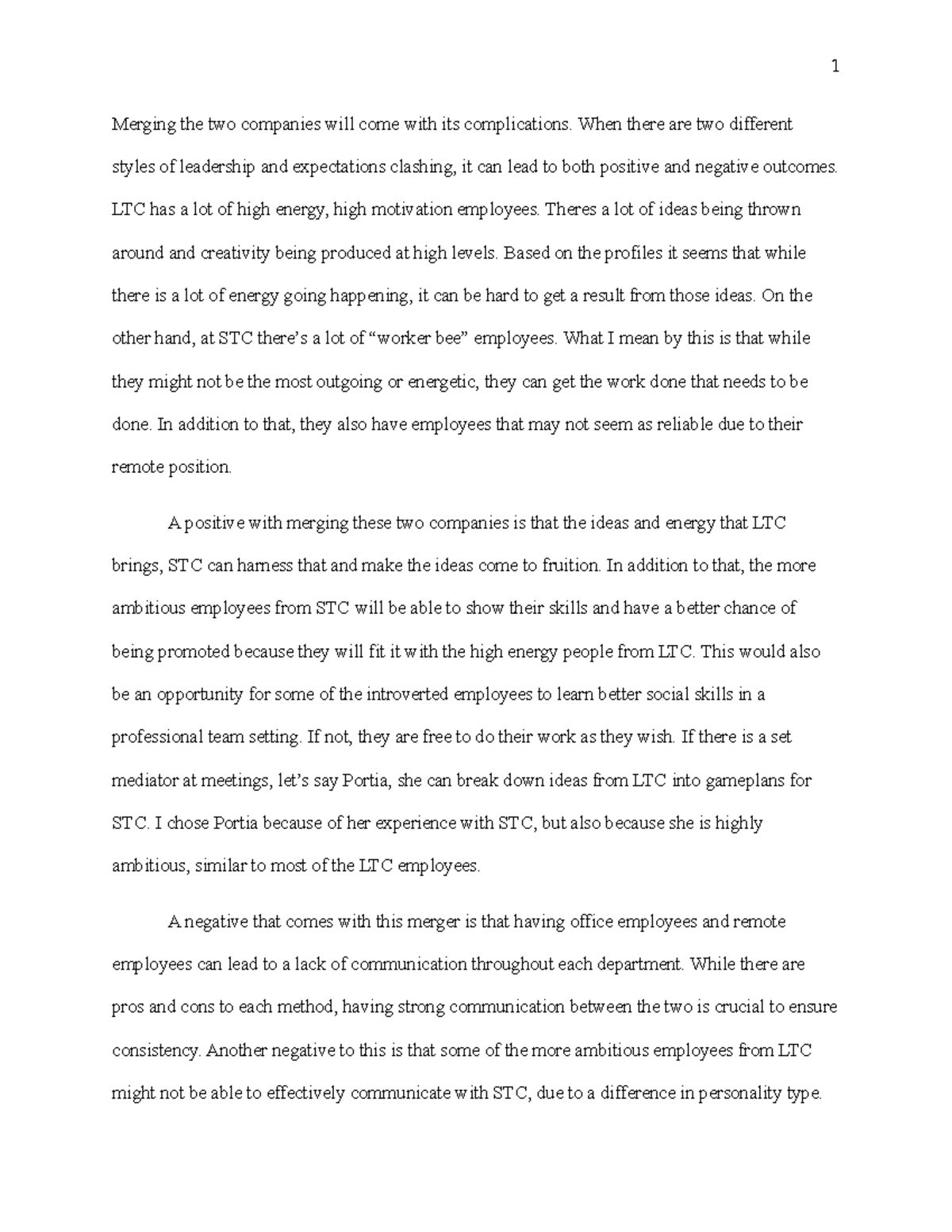 LTC and STC Merger Analysis: Challenges and Strategies for Success ...