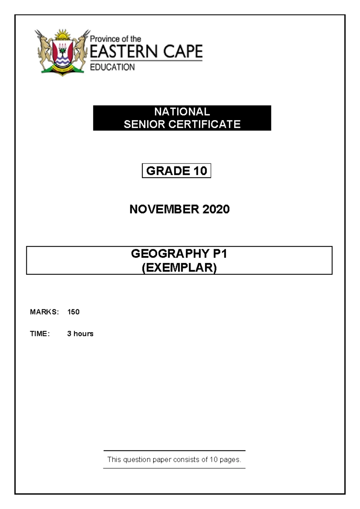 Geography Grade 10 Notes - GEOGRAPHY NOTES GRADE 10 ####### Unit ...