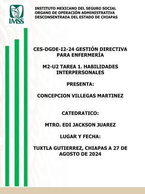 Modelo Gestion Directiva Enfermeria Primer Nivel - CIEFD Querétaro ...