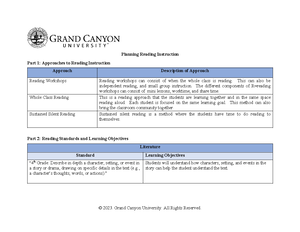 Week2 assig 1 580 - Small group reading instruction allows teachers to ...