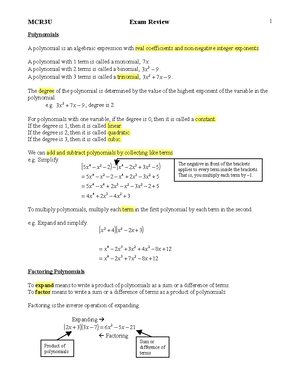 Final Exam SU 2023 Solutions - MATH 1025 Applied Linear Algebra Final ...