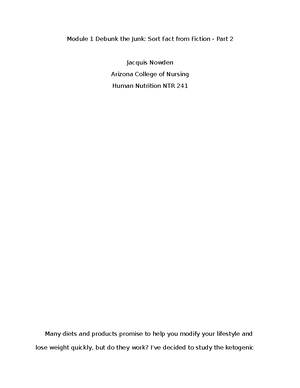[Solved] True or False Dietary fiber has been shown to be important ...