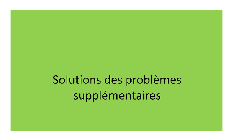 CTN248 Cours 8: Exercices sur les Réactions et Tracés DET, DMF - Studocu