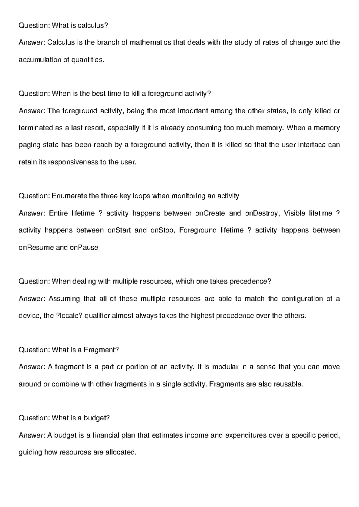 Lethy detrimentalness portgrave - Question: What is calculus? Answer ...