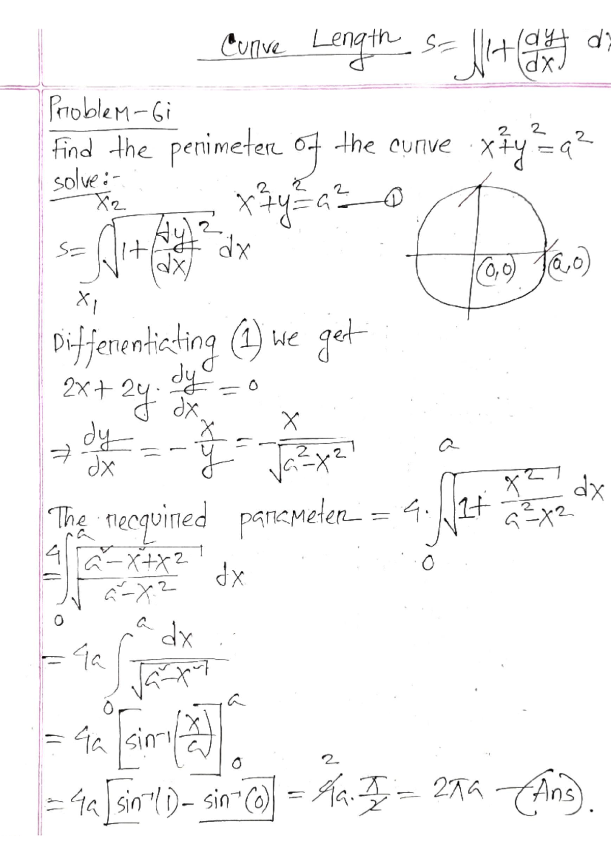 Final Exam Notes: Arc Length of Curves - Integration (MATH 302) - Studocu