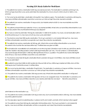 Calculatig Intake and Output 1 - 3/29/ 1 Calculating Intake and Output ...
