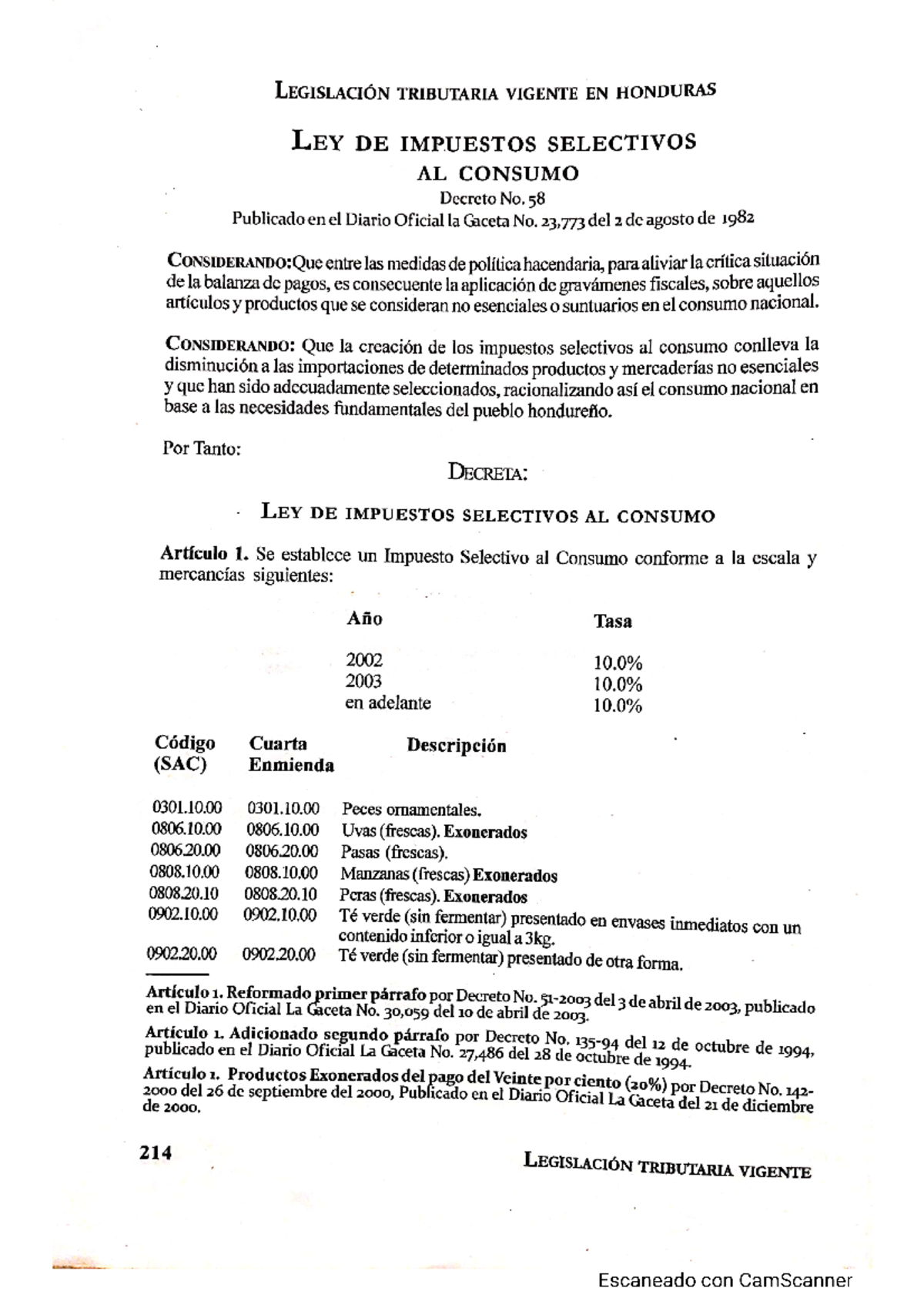 Impuesto Selectivo AL Consumo - Administración tributaría - Studocu