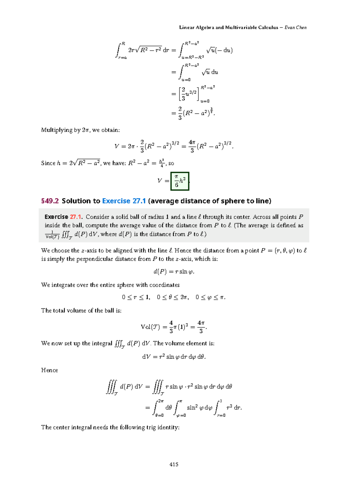 Calculus Notes Summary: Linear Algebra & Multivariable Calculus - Studocu
