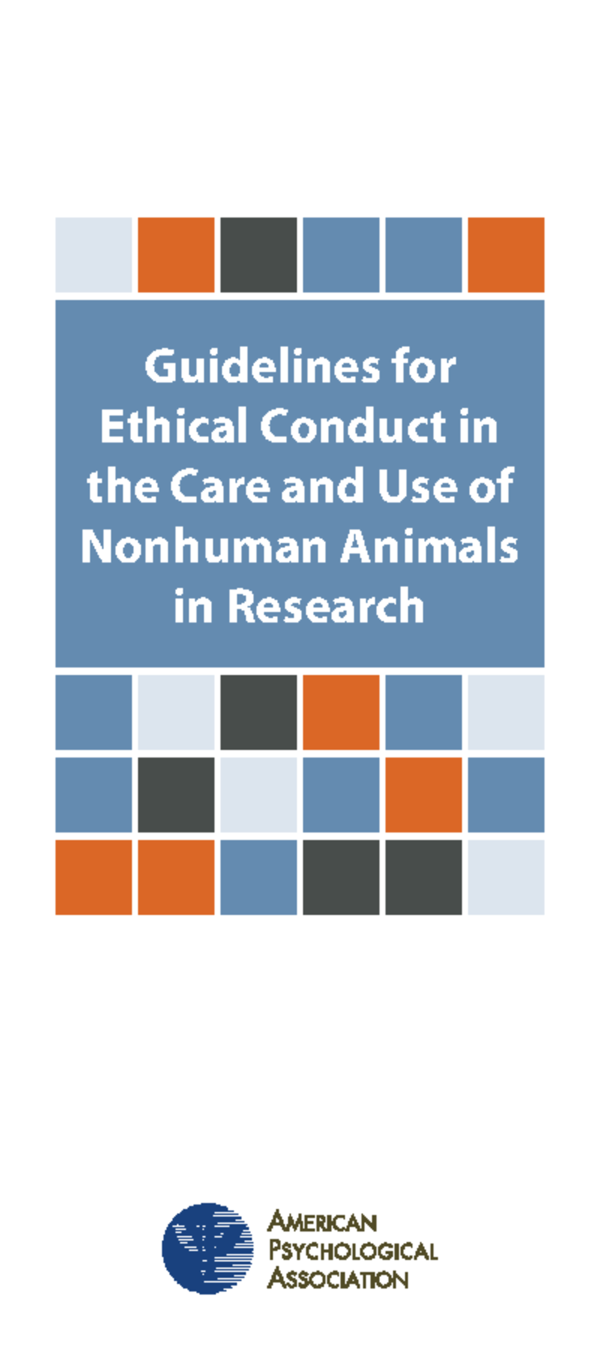 APA Guidelines for Ethical Conduct in Animal Research - Studocu