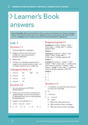 Digital Literacy Assessment: Level 5 - Nov/Dec 2024 Exam Guide - Studocu