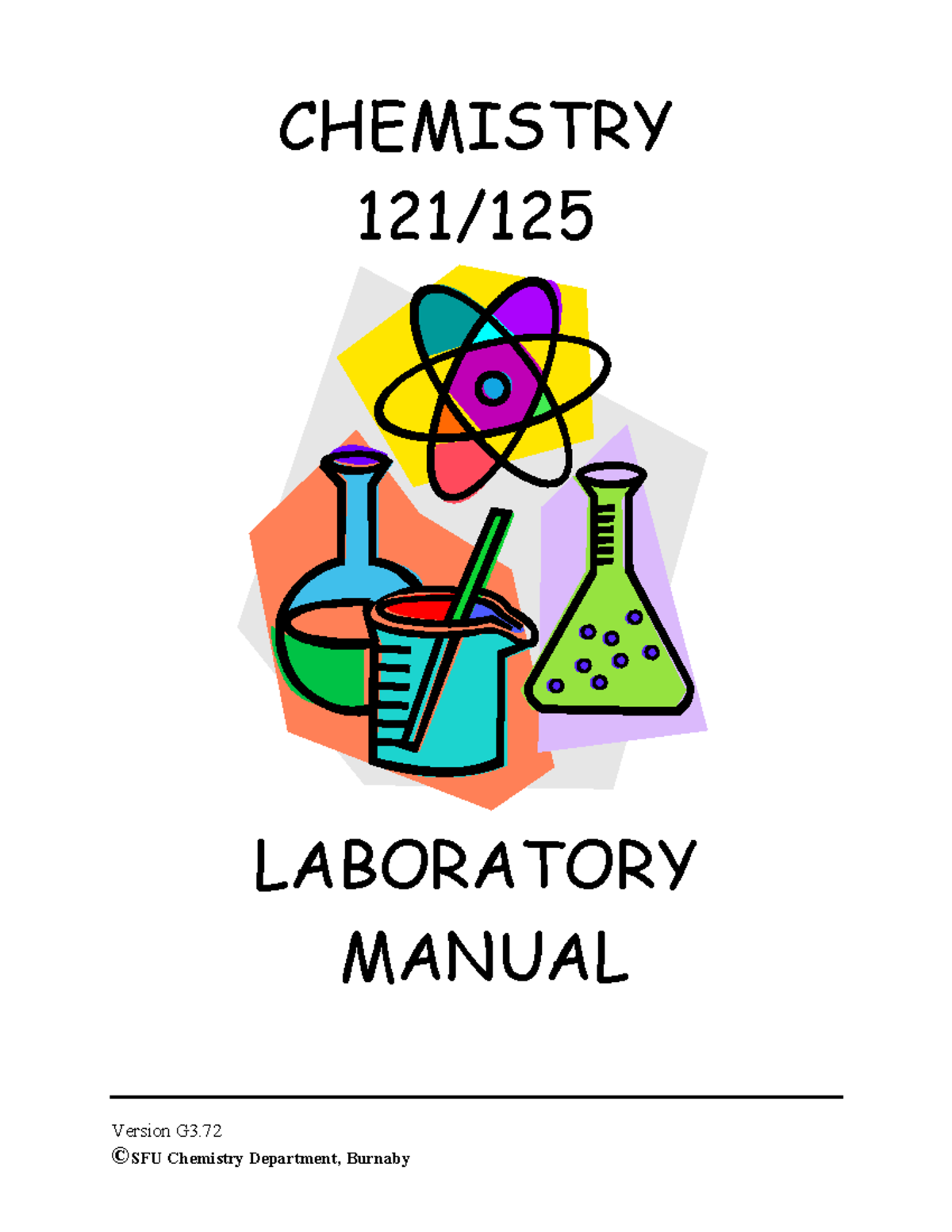 CHEM 121 Chemistry Lab Manual - Fall 2025 Edition - Studocu
