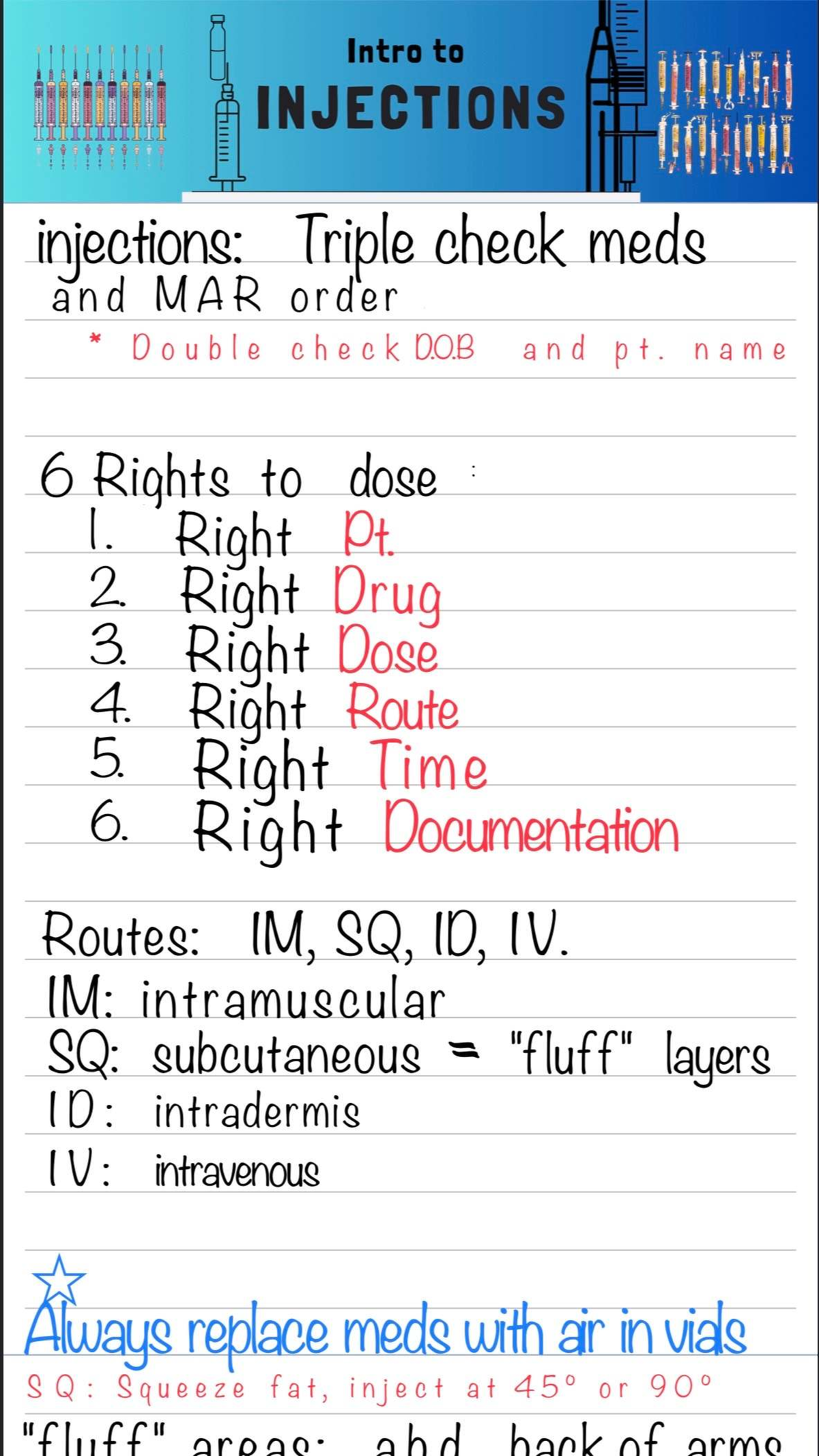 Injection Notes - NUR1023C - 3 f 8 el .5 .5 4 QAP TEINTLL B il R i ...