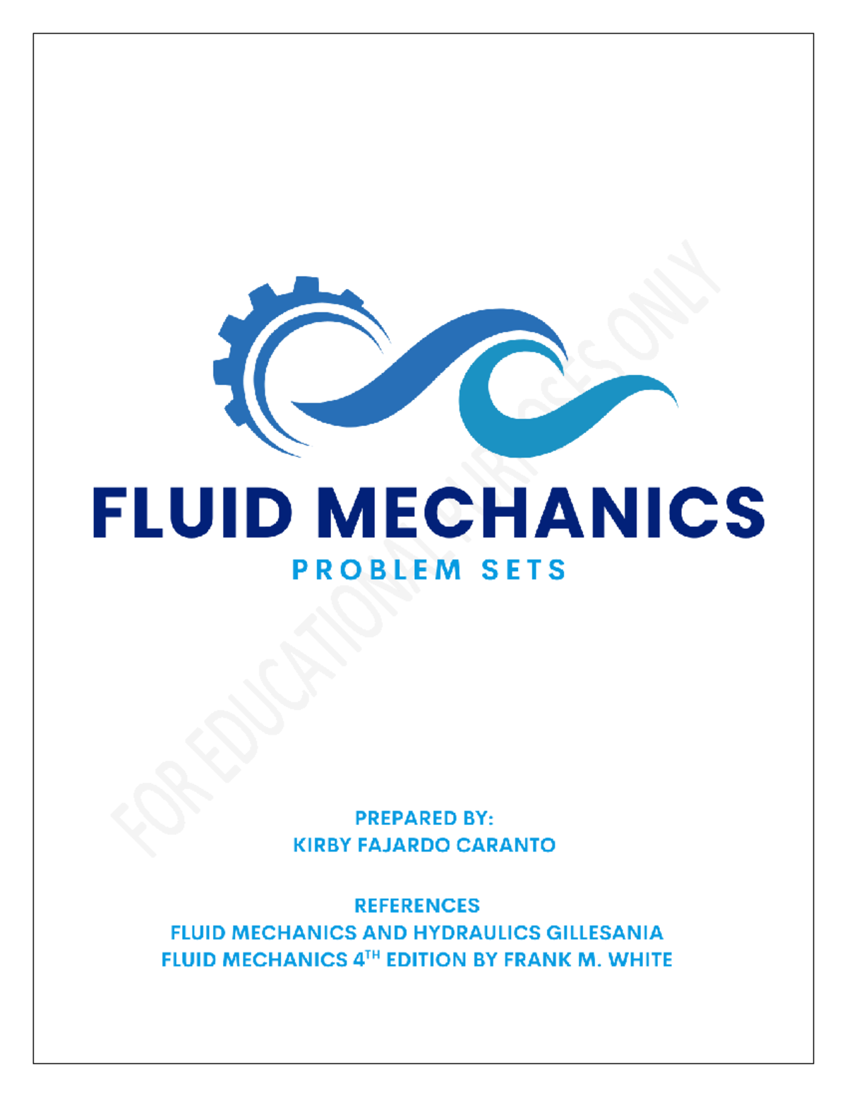 Fluid Mechanics - Practice Problems (Chapter 1 & 2) - Studocu