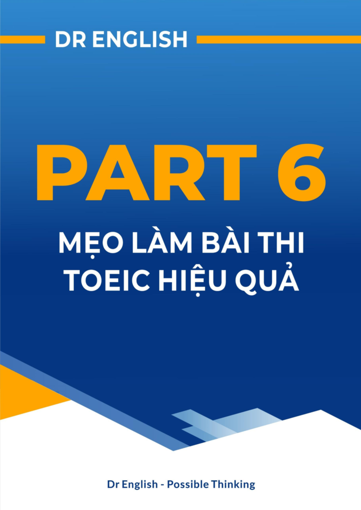 Dr English TOEIC Part 6: Tips & Tricks for Effective Reading - Studocu