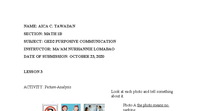 GED2 - Lesson 3-5: Analyzing Communication Through Visuals and Modes ...