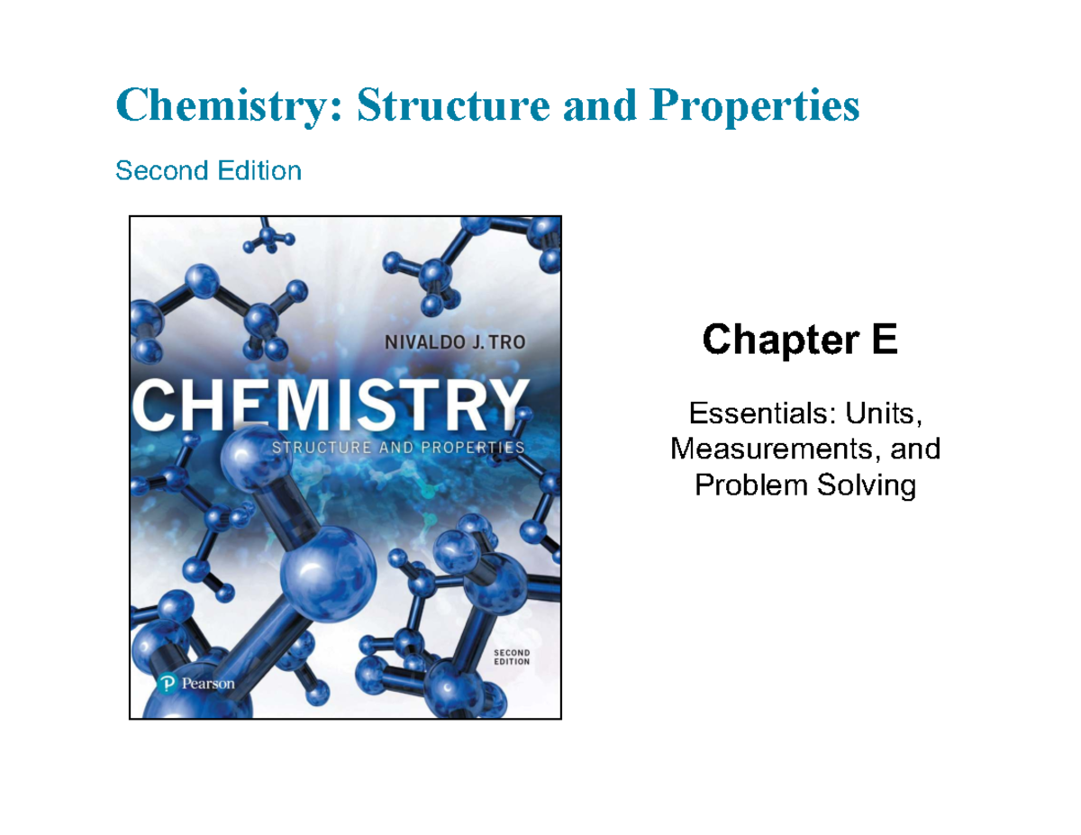 Chemistry 101: Lecture Notes on Units, Measurements, and Energy ...
