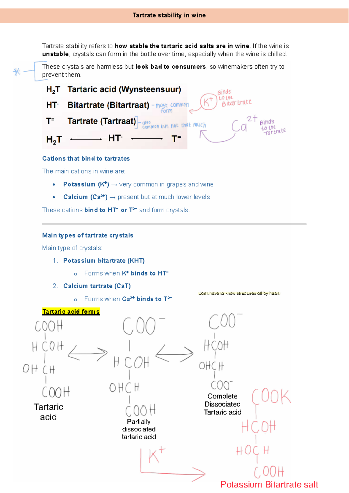 Potassium Bitartrate (KHT) Stability & Cold Stabilisation Techniques ...