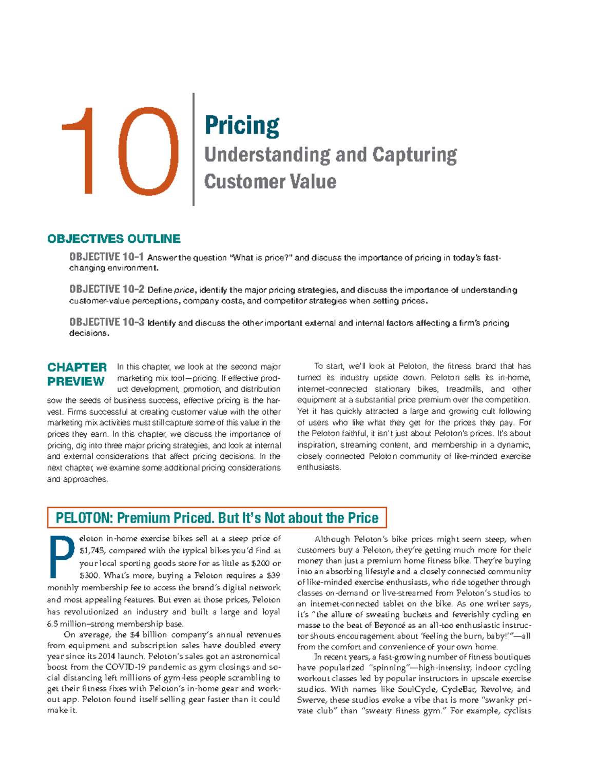 C10 C11 Pricing Strategies: Understanding Customer Value - Studocu