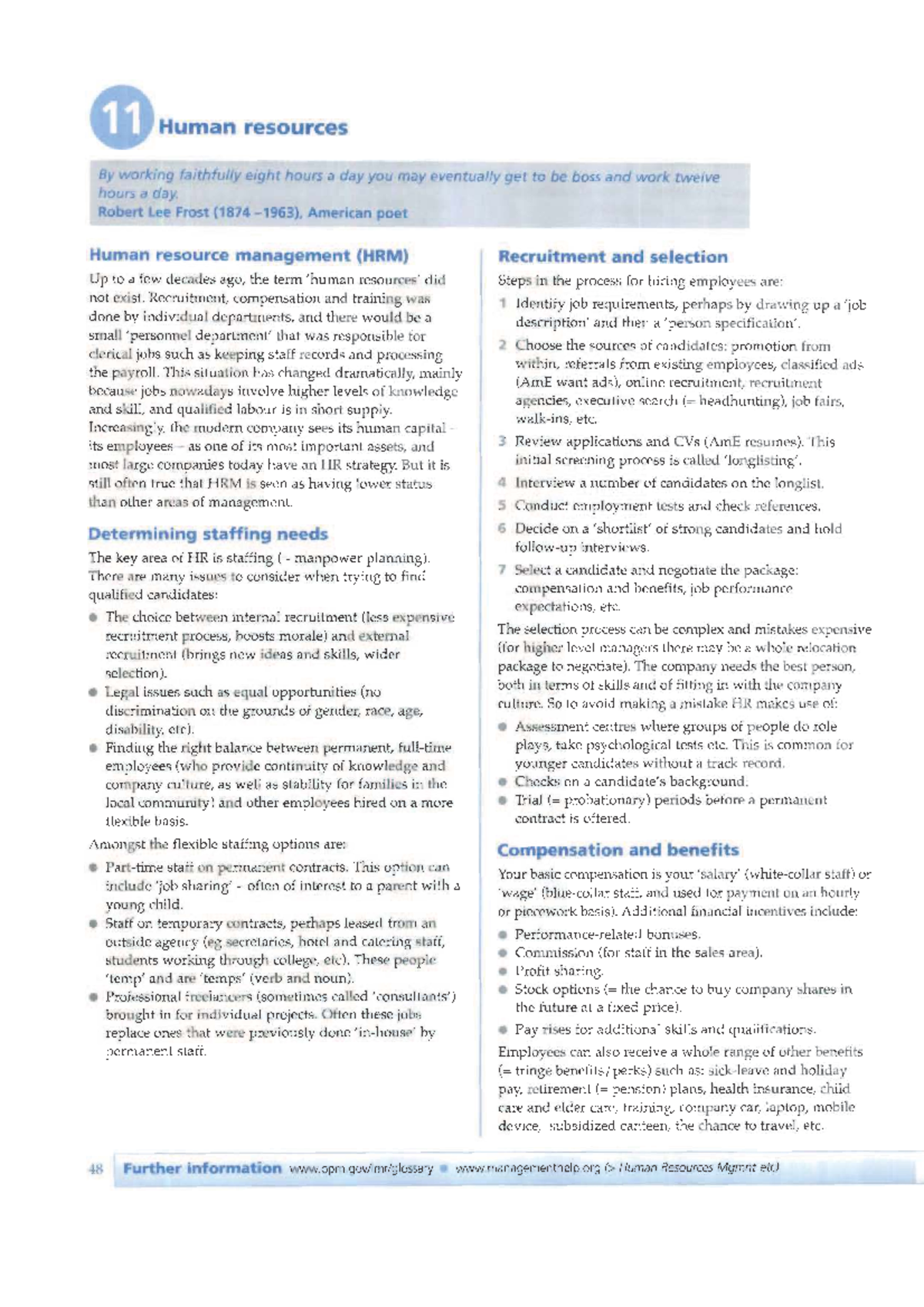 Human Resources Management (HRM) Overview and Processes - Studocu