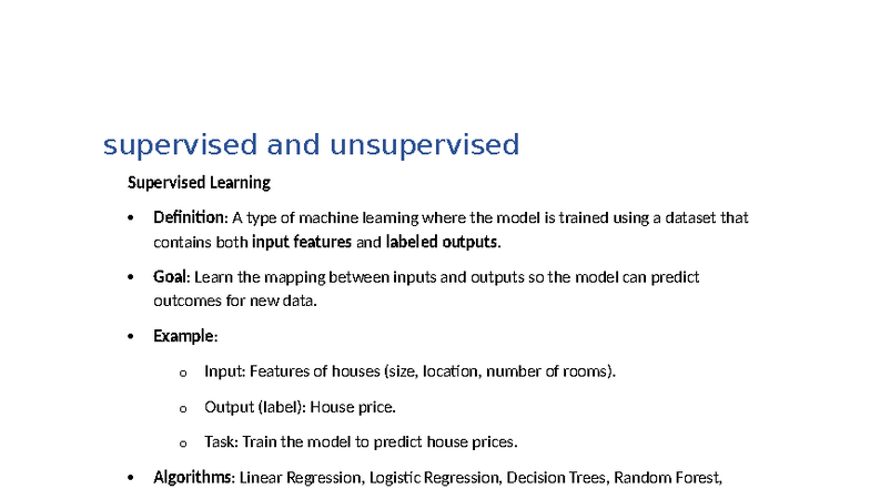 Clustering Techniques in Machine Learning: Supervised vs Unsupervised ...