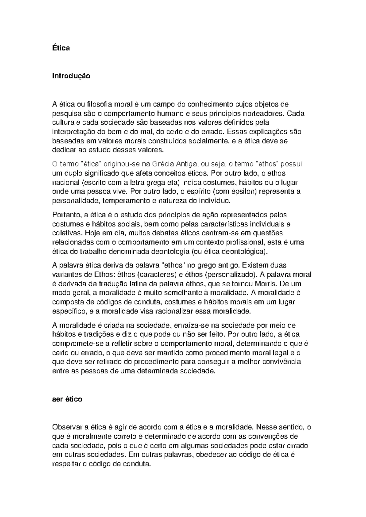 Três pensadores fundamentais para entender a ética - Podemos citar ...