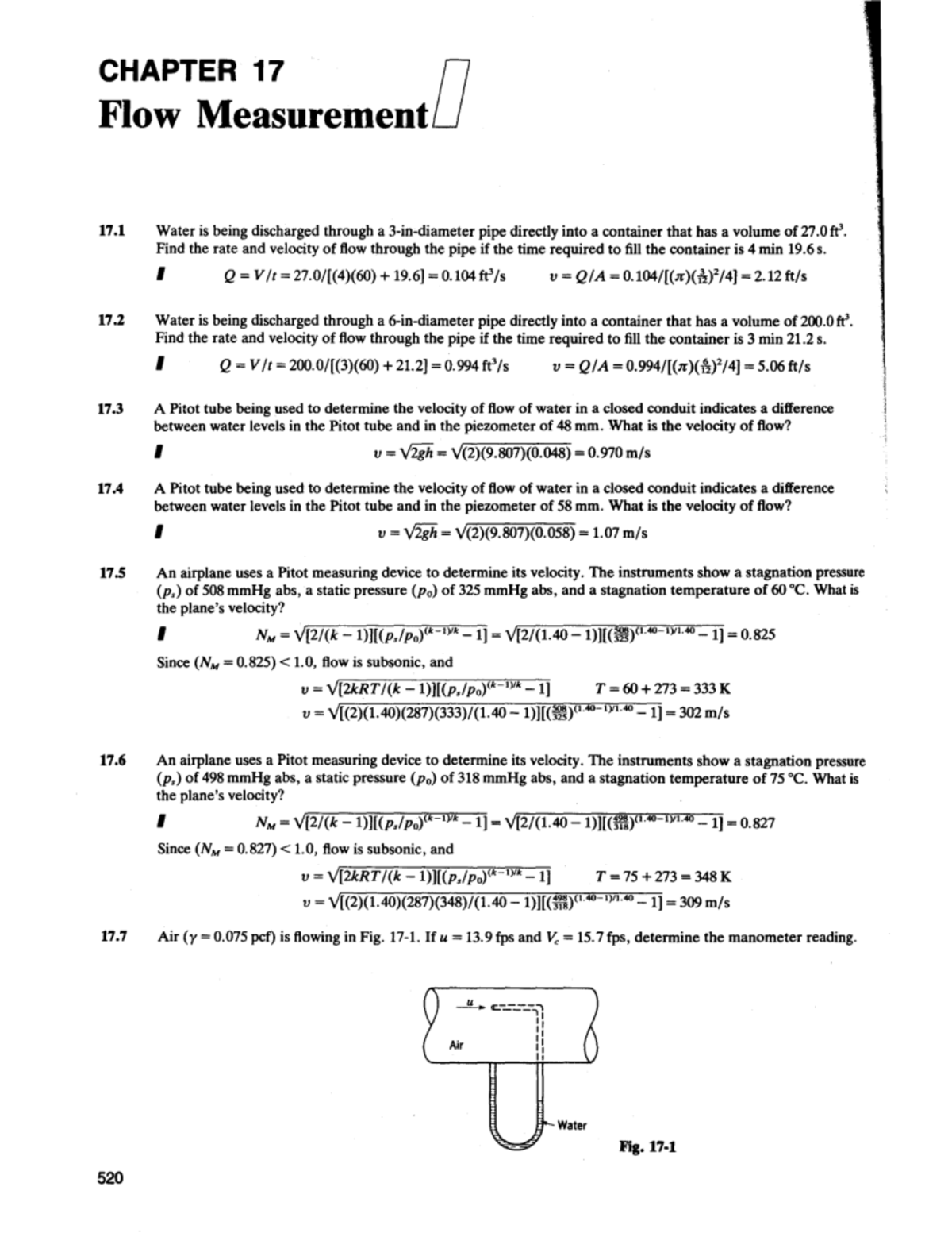 CHAPTER 17 Flow Measurement: Analyzing Fluid Dynamics and Velocity ...