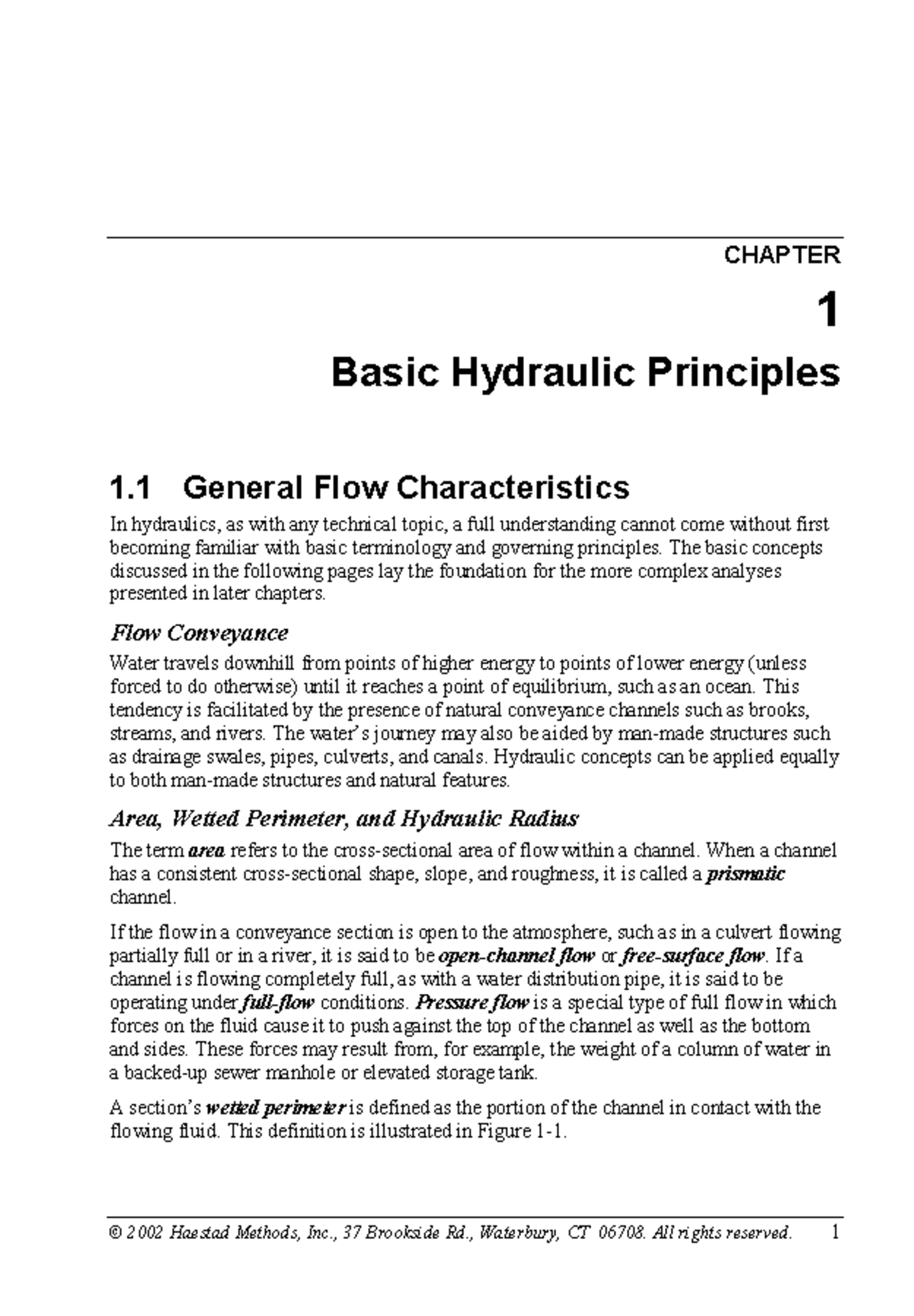Hydraulic Engineering Fundamentals: Basic Principles and Concepts - Studocu