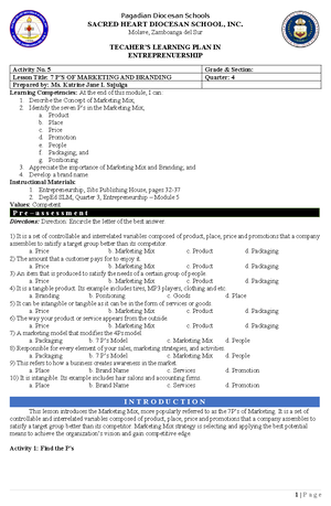 Concept of Business - Entrepreneurship Chapter 3 Creating Business from ...