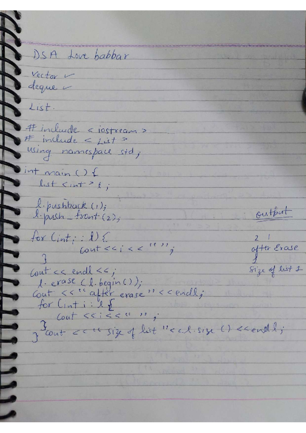 Dsa 1 Comprehensive Handwritten Notes On Data Structures And Algorithms