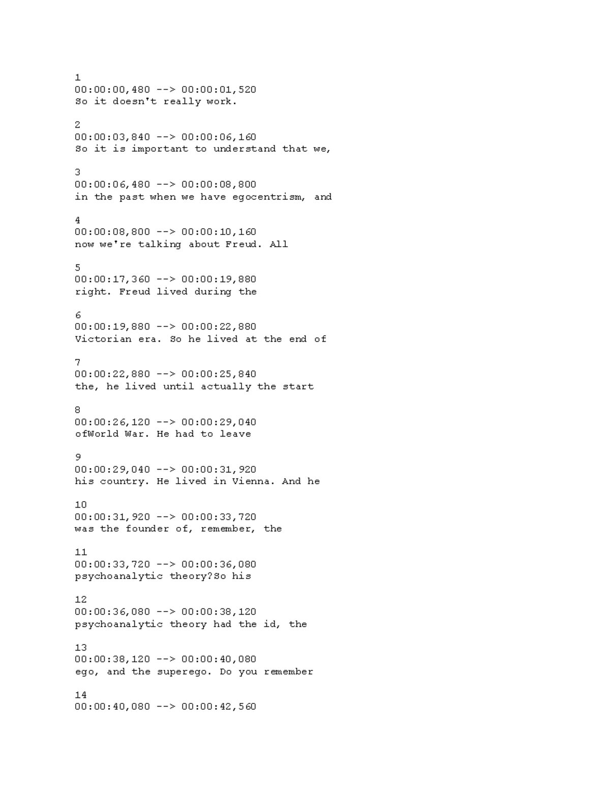 Understanding Freud's Psychoanalytic Theory: Lecture Notes - Studocu