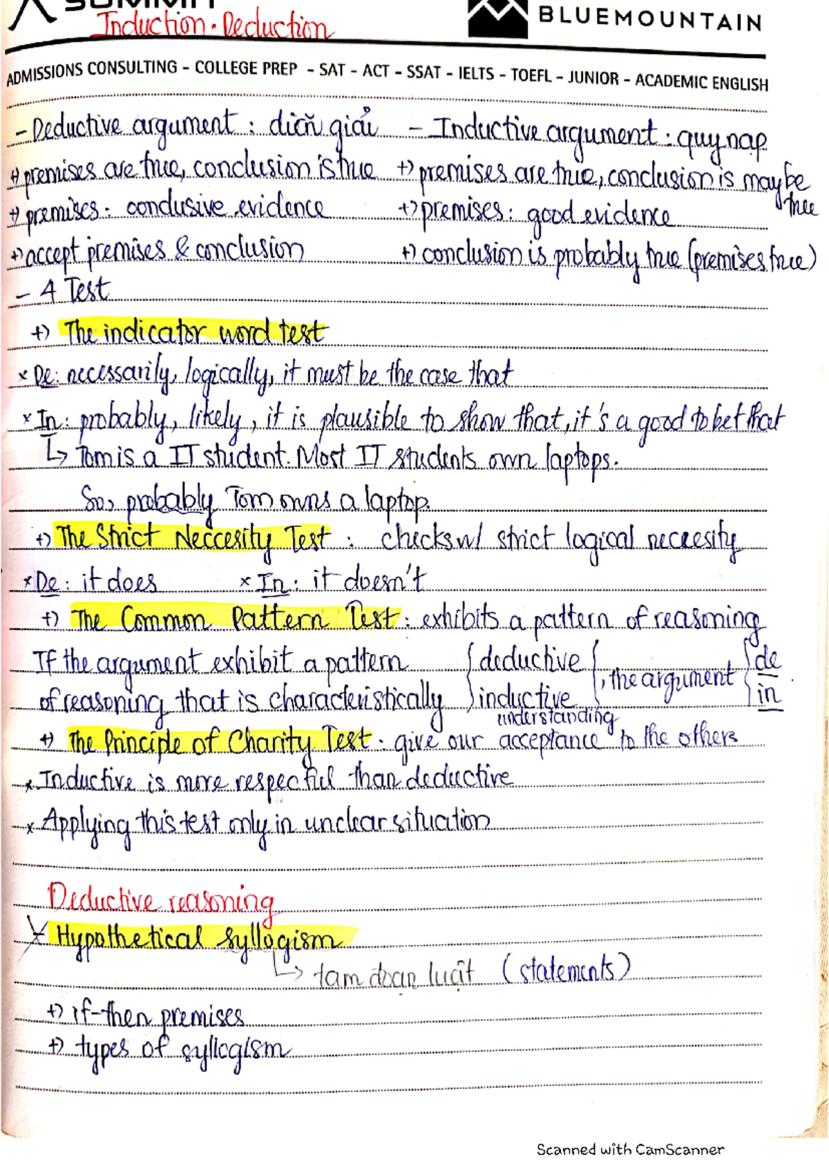 Critical Thinking Handwriting Notebook for Effective Learning - Studocu