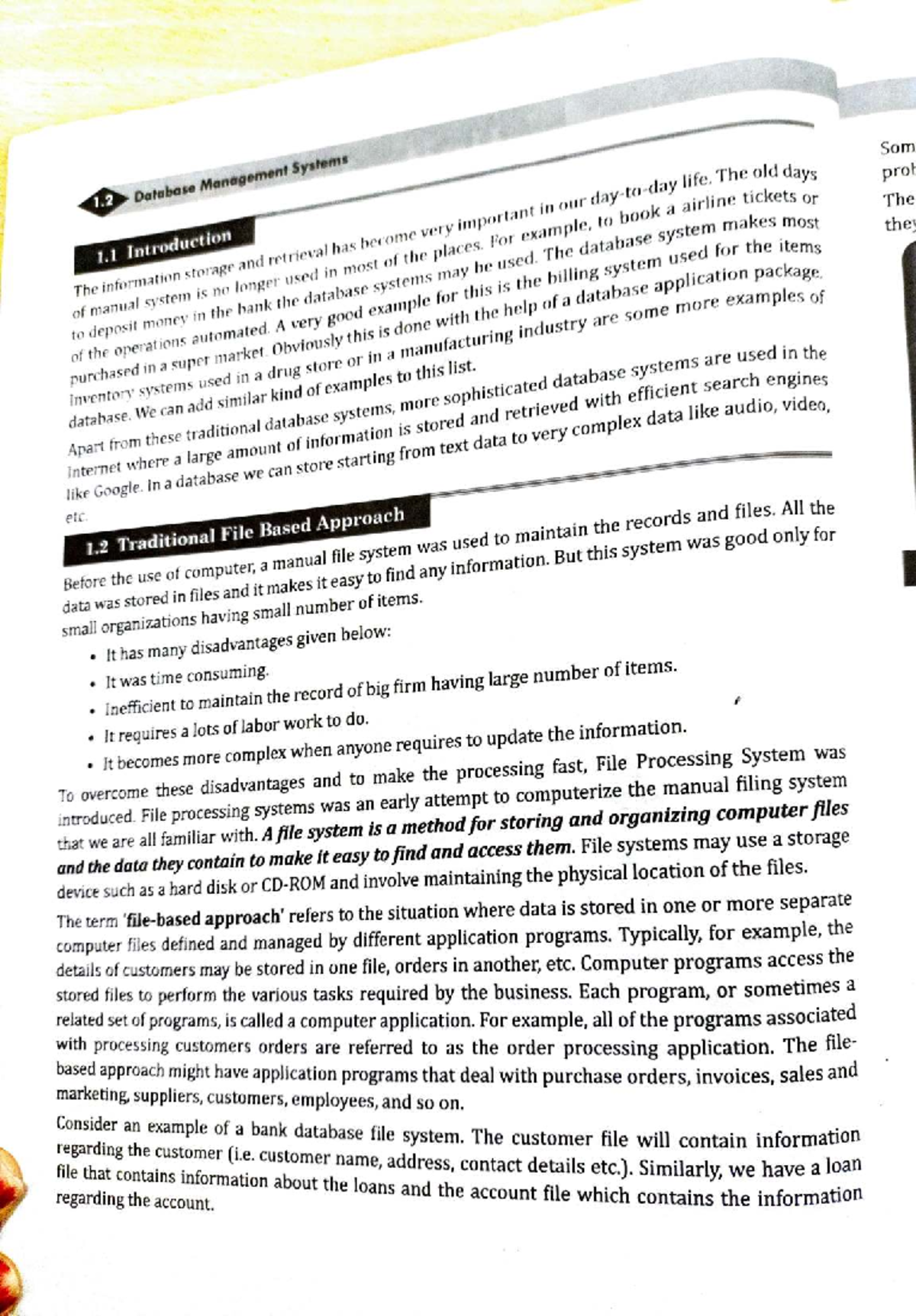 DBMS UNIT 1 - Comprehensive Notes on Database Management Systems - Studocu