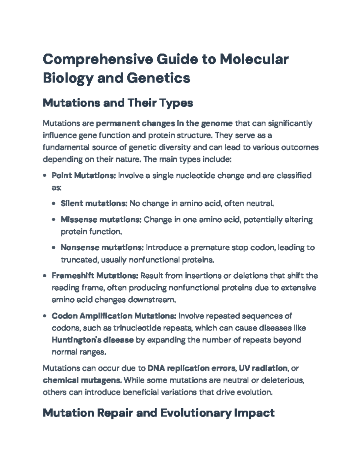 Comprehensive Overview of Gene Regulation & Expression in Molecular ...