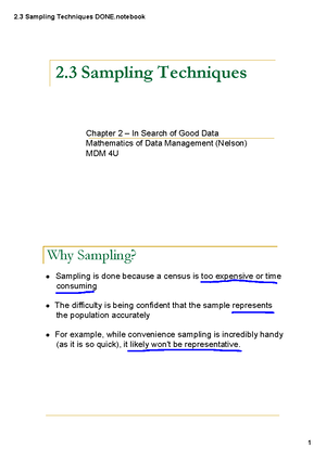 OVS- Practice Exam Grade 12 Data Management MDM4U - Grade 12 Data ...