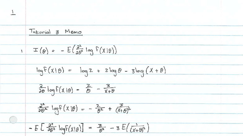 Tutorial 3 Memo: Advanced Statistical Analysis Techniques - Studocu