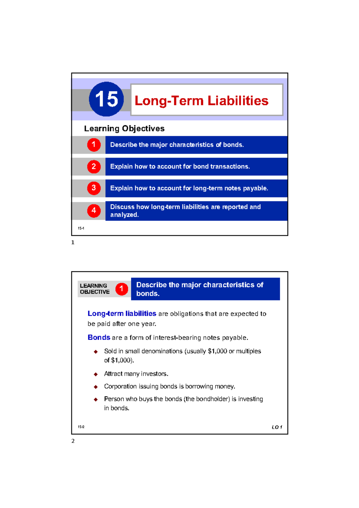 Ch15-Long-Term Liabilities - Detailed Student Handout - Studocu