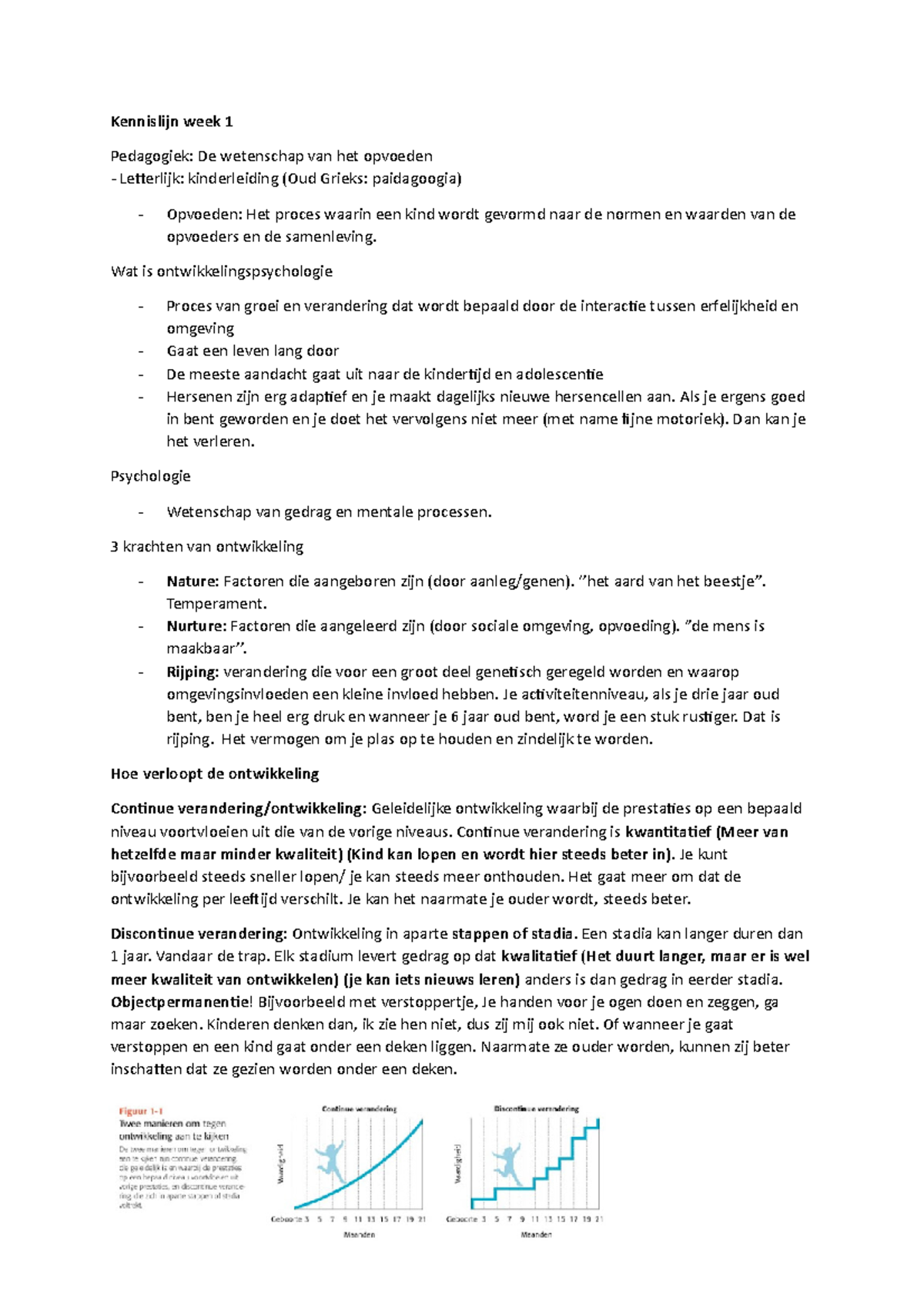 Samenvatting Hechting & Ontwikkelingspsychologie - Periode 4 - Studeersnel