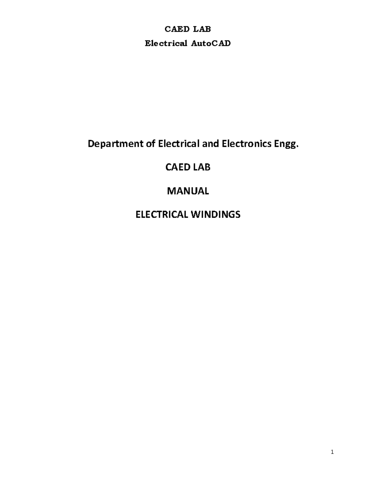 CAED LAB: Lap Winding Manual for DC Machines and AutoCAD Integration ...