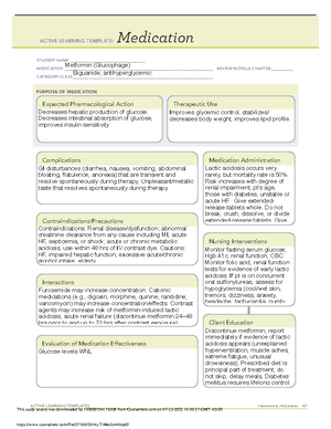 Pharmacology Drug Card Tylenol - Pharmacology Drug Card Generic name ...