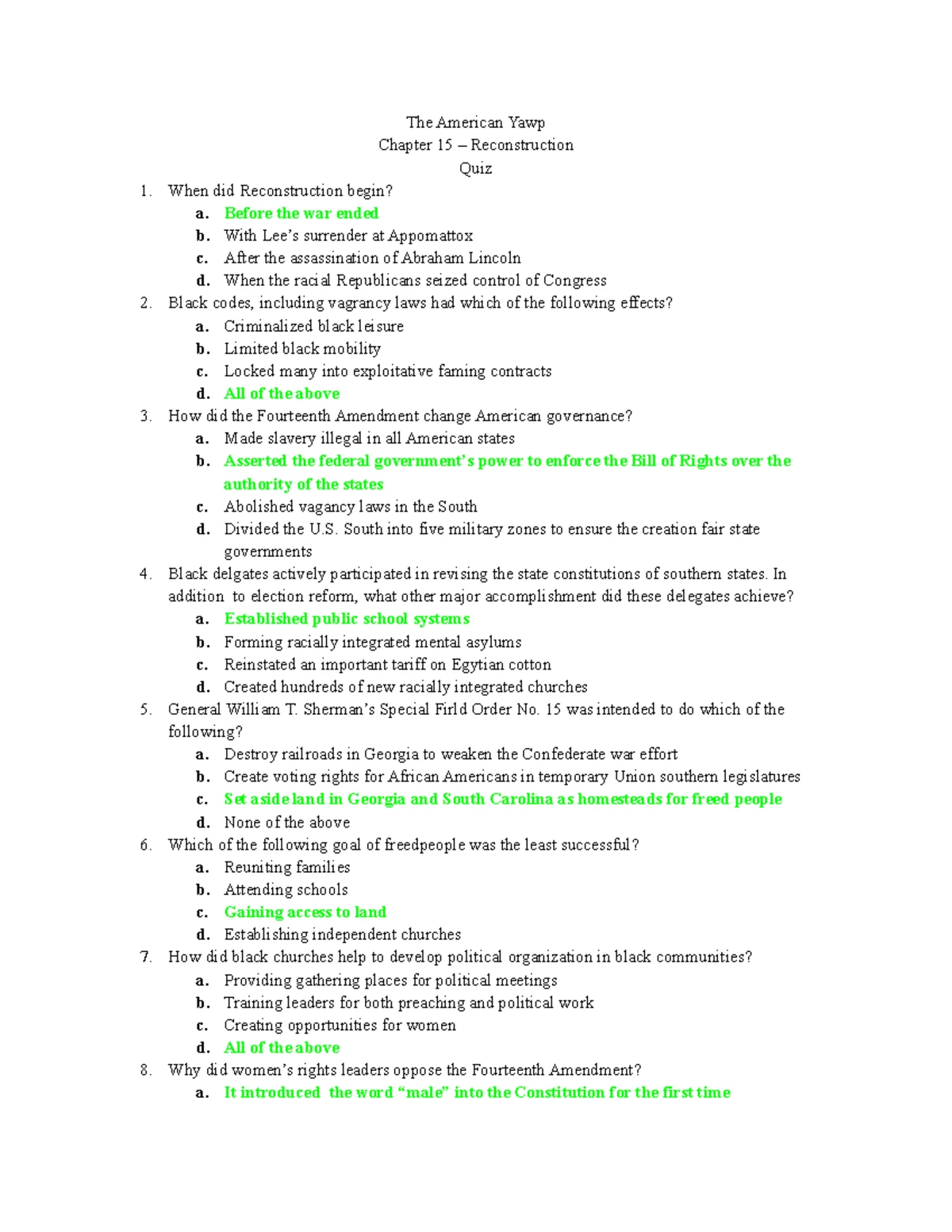 Chapter 25 - The American YawpChapter 25 – The Cold War What was the ...