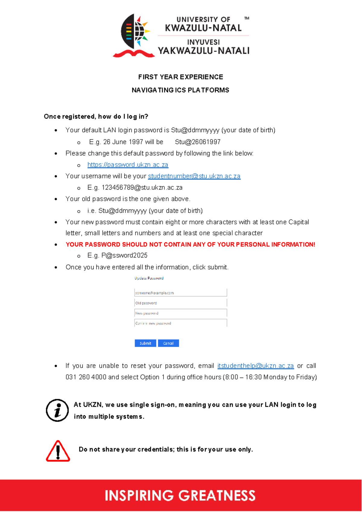 Navigating ICS Platforms: A Guide for First-Year Students 2025 - Studocu